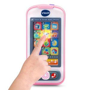 vtech | Toys | Vtech Touch And Swipe Baby Phone Pink Toy For Boys And ...